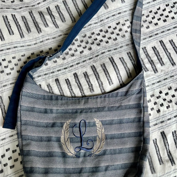 thirty-one | Bags | Thirtyone Denim Blue Metro Retro Hobo Bag With ...